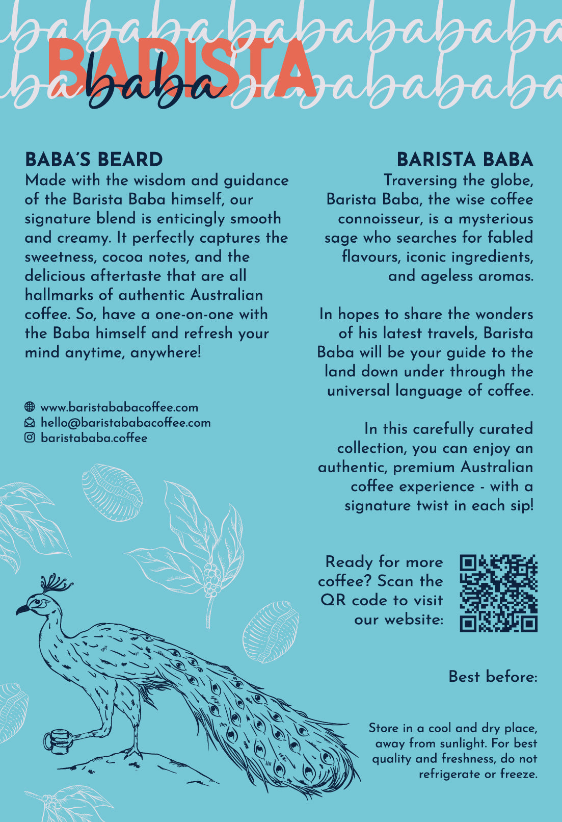 Baba's Beard - Medium Roast, Single Origin Arabica | Premium Coffee ...
